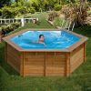 Fa medence - Pool Szaki
